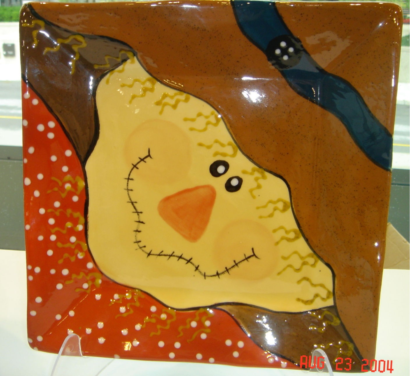 Gallery Pottery Square Plates - ARTrageous Studio