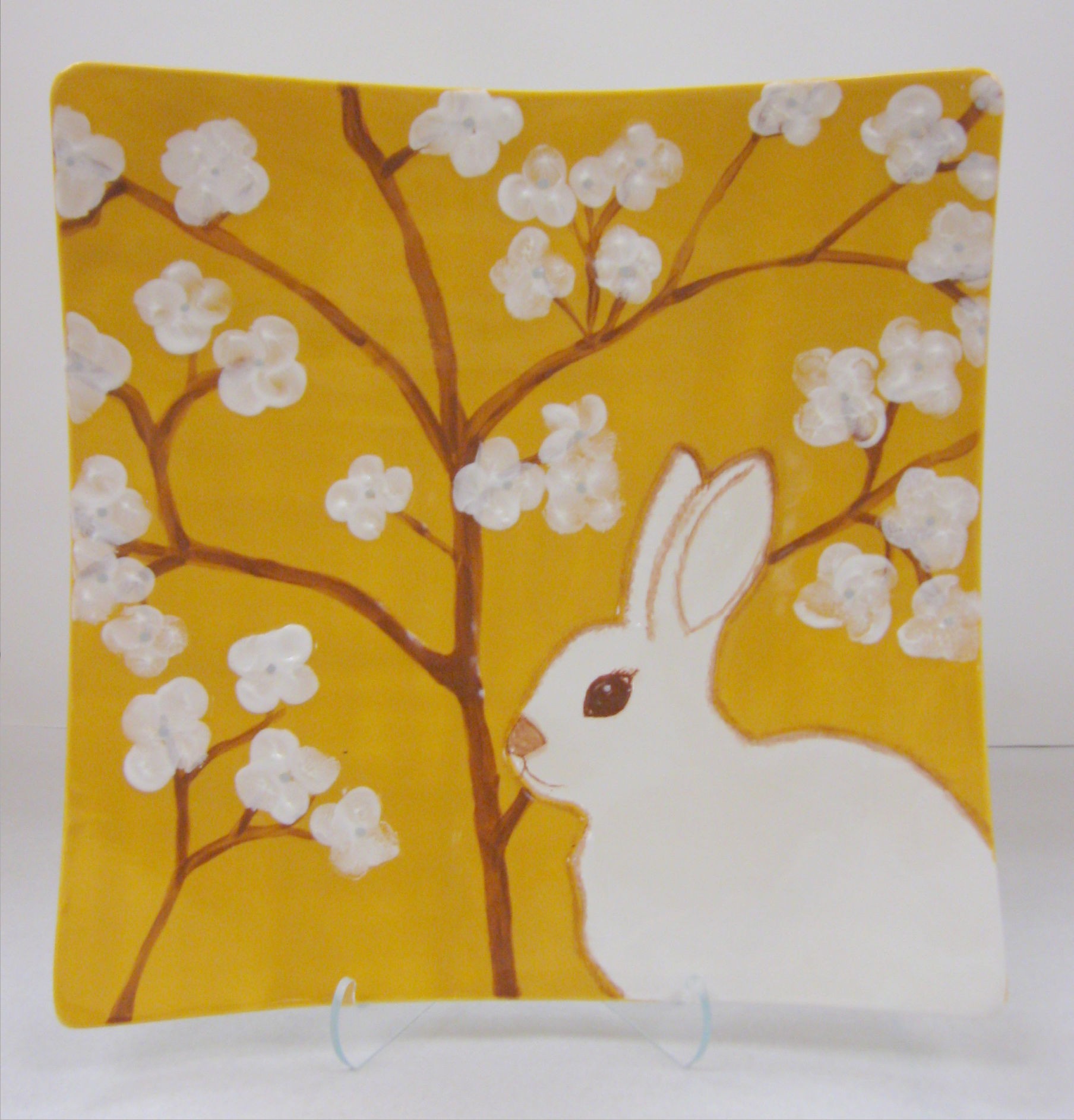 Gallery Pottery Square Plates - ARTrageous Studio
