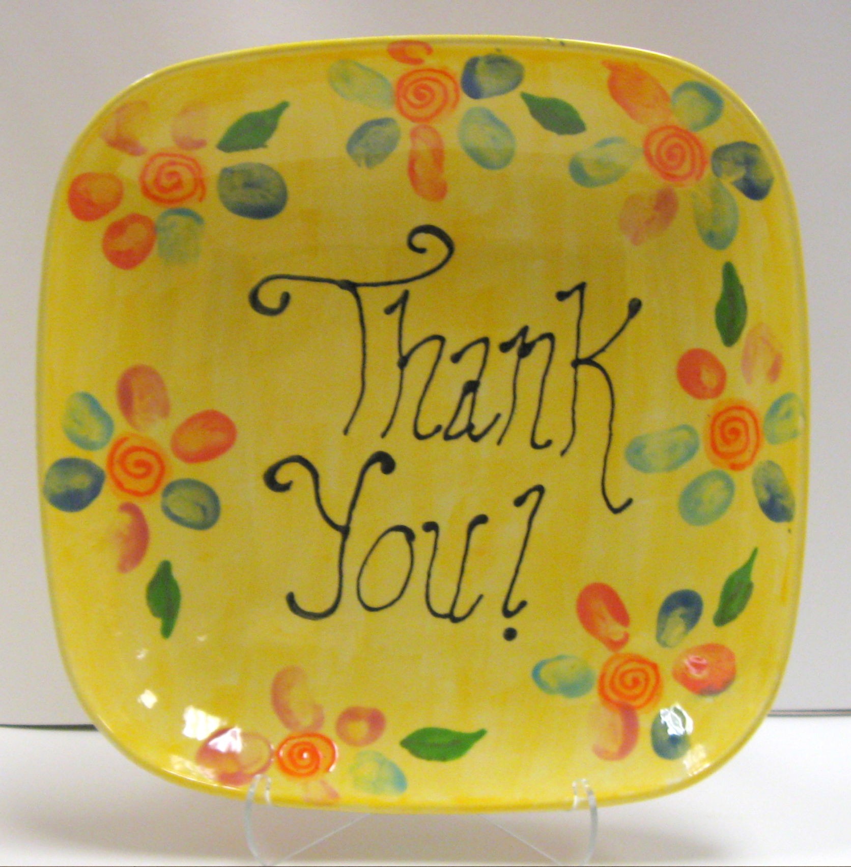 Gallery Pottery Square Plates - ARTrageous Studio