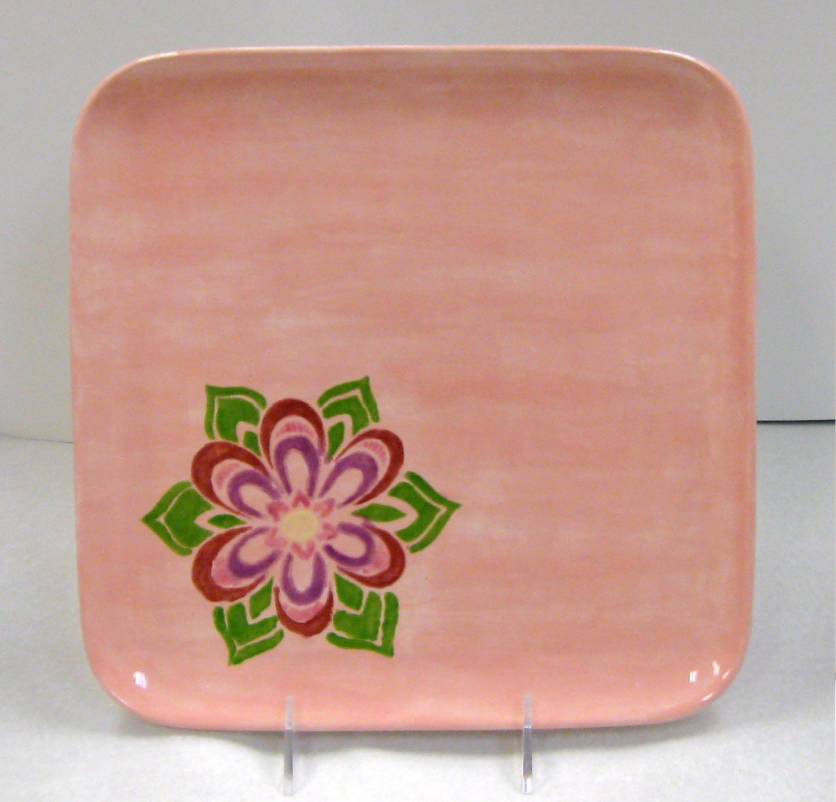 Gallery Pottery Square Plates - ARTrageous Studio