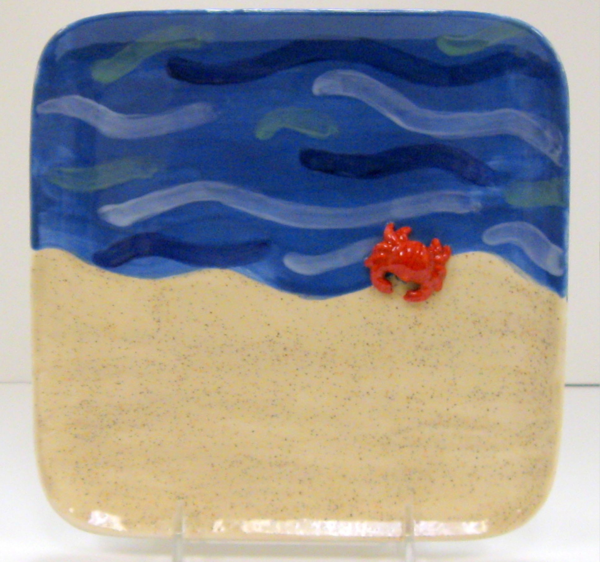Gallery Pottery Square Plates - ARTrageous Studio